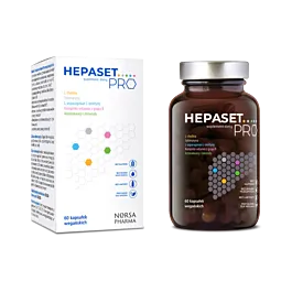 Hepaset Pro wsparcie wątroby - Natavit